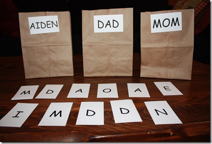 Along the Way: Word Bags